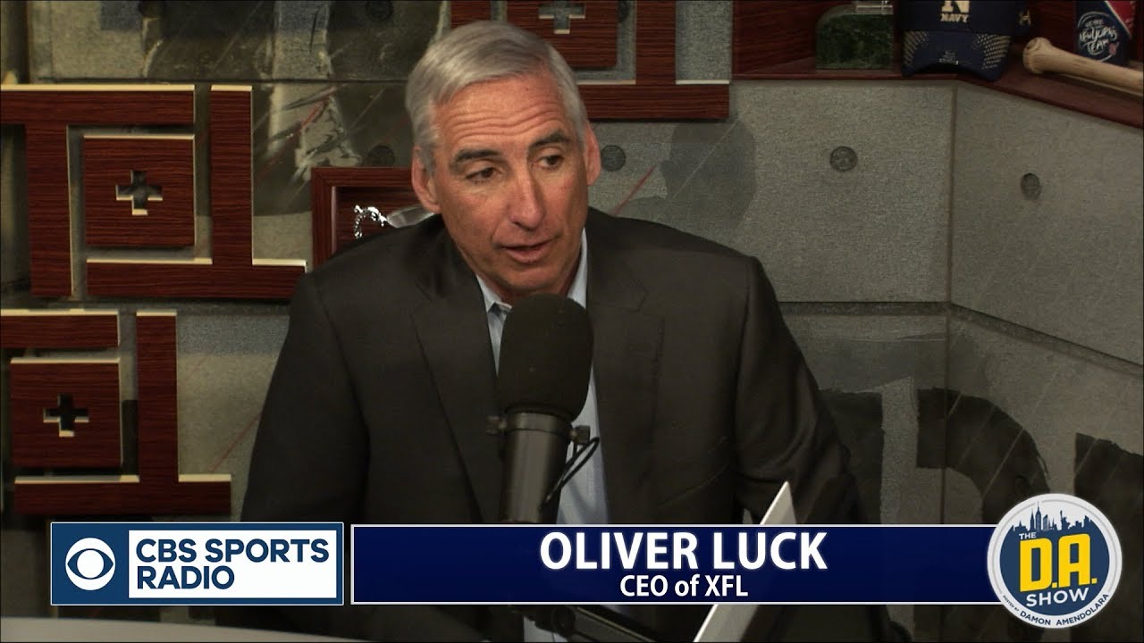 XFL CEO Oliver Luck I The D.A. Show - YouTube