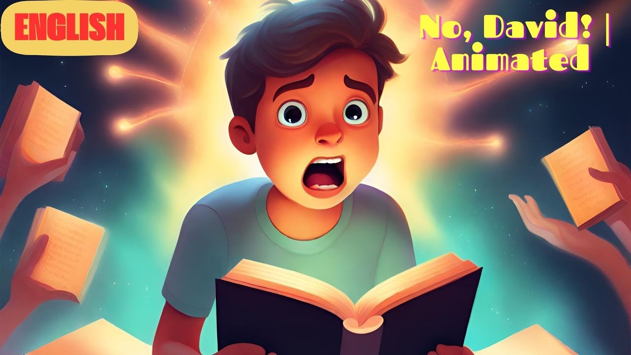 "Learning Self-Control with No, David! | Animated Kids Book Reading ...