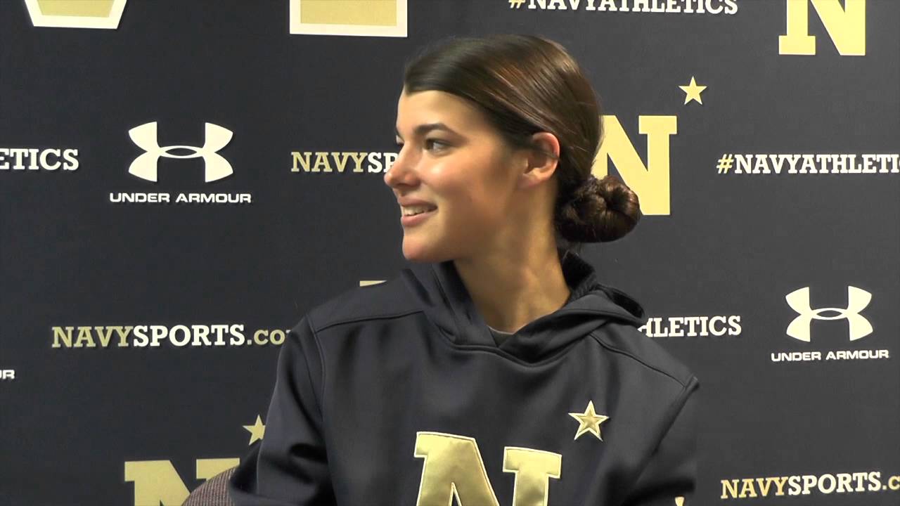 Navy Sports Magazine - Women's Lacrosse Jenna Collins (2-9-16) - YouTube
