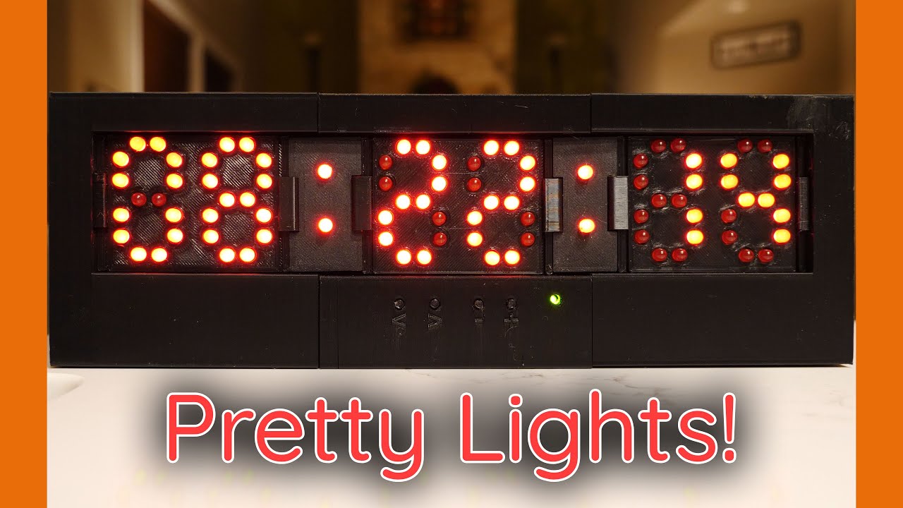 Building a Custom Digital Clock | CD Machines - YouTube