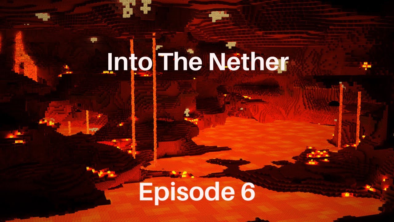 INTO THE NETHER!!! - Minecraft Survival Let’s Play Ep. 6 - YouTube