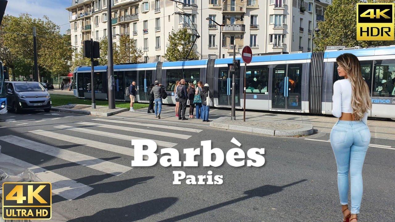 Paris 🇫🇷 | Autumn walking tour along Boulevard Barbes. October 2024 ...