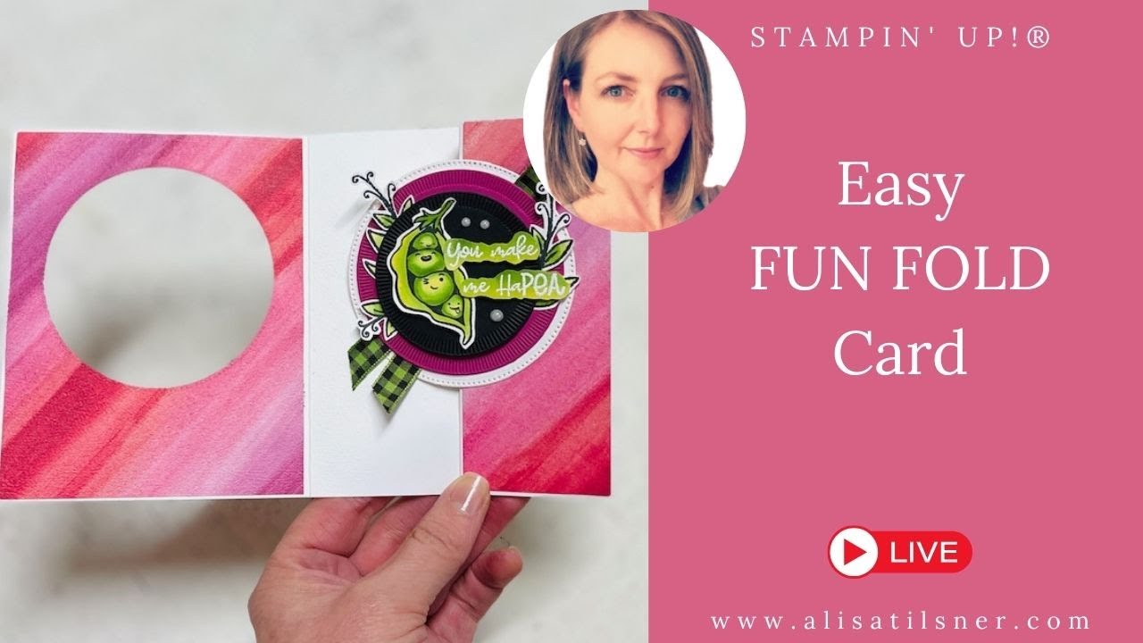 Super Easy FUN FOLD Card - YouTube