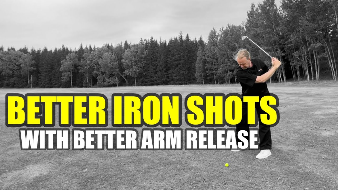 Better iron shots with better arm release timing and speed… - YouTube