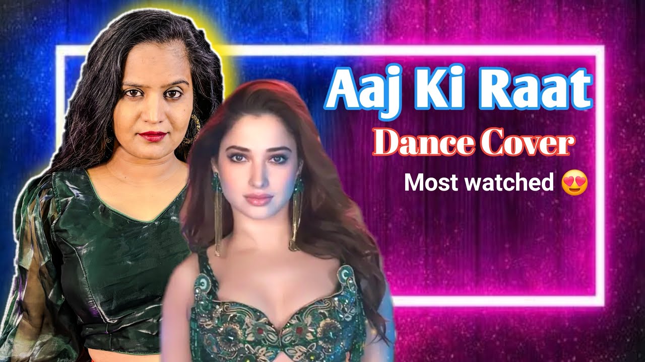 Aaj ki raat | stree 2 | Tamanna Bhatiya | dance cover by manisha ...