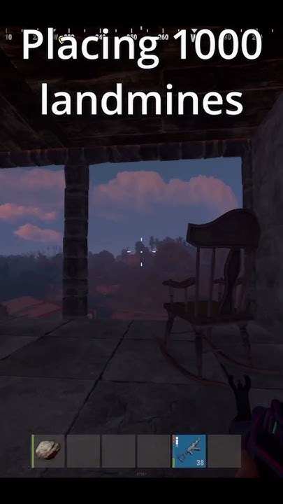 Placing 1000 landmines #rust #shorts #rustgame #rustpvphighlights #playrust #rustgameplay # ...