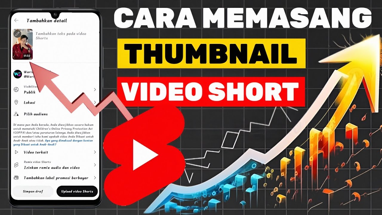 TERBARU! Tutorial Lengkap Pasang Thumbnail Video Short Agar Banyak yang Nonton - YouTube