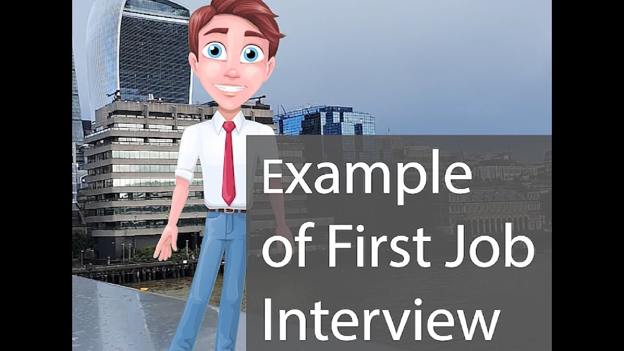 First Job Interview - Example Questions - YouTube