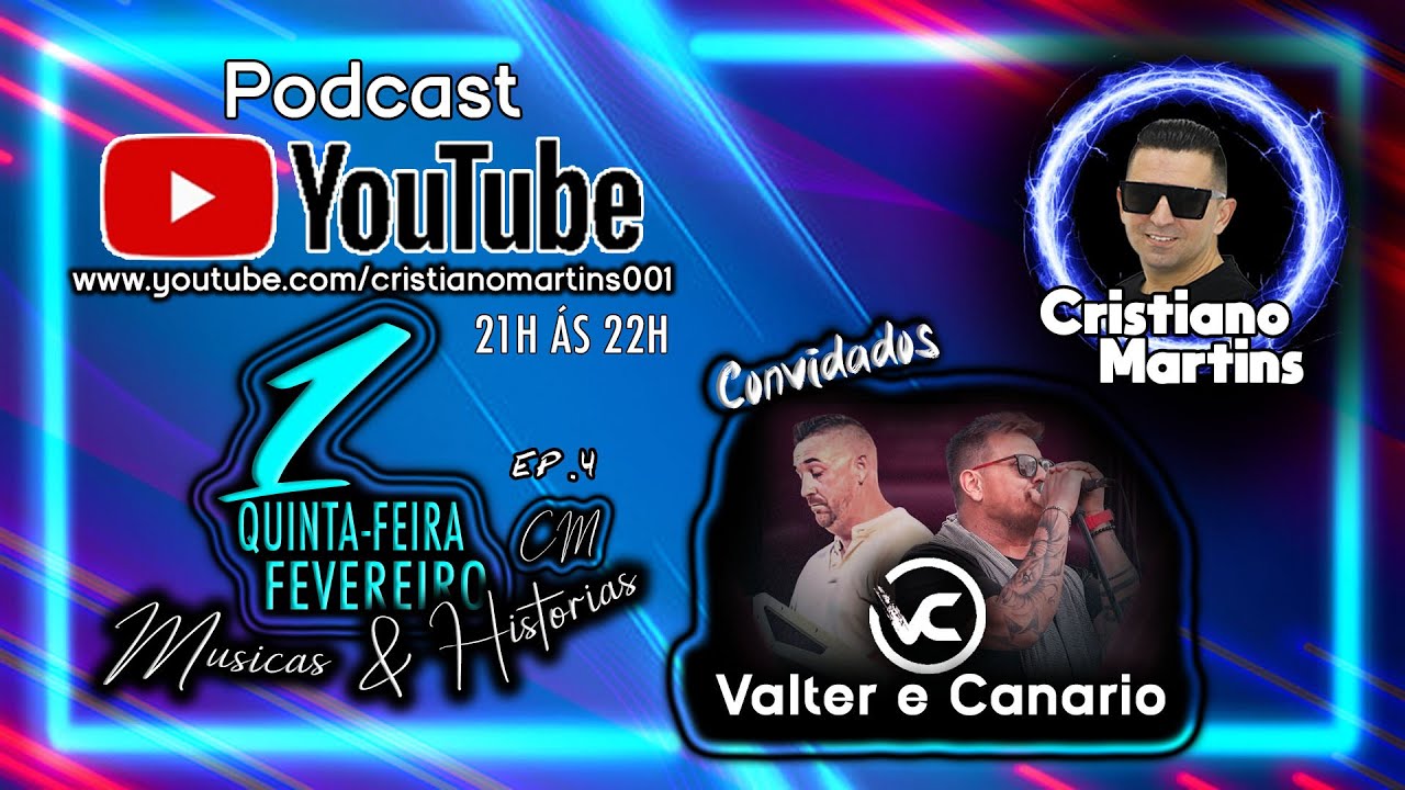 Cristiano Martins - Músicas & Historias Ep4 Valter e Canário - YouTube