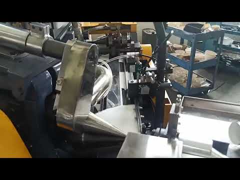 CPC 220 ice cream paper cone sleeve machine - YouTube