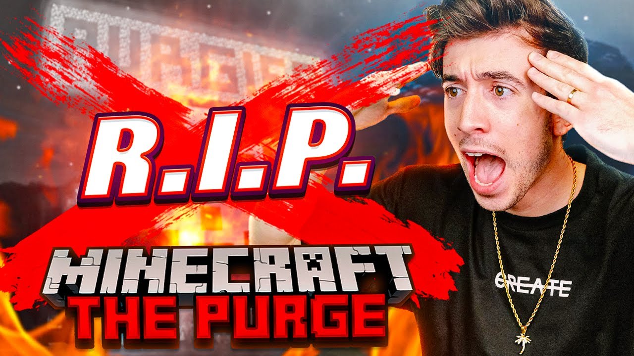 PURGIES IS GONE.. *EMOTIONAL* Purge Night - (Minecraft: The Purge SMP ...