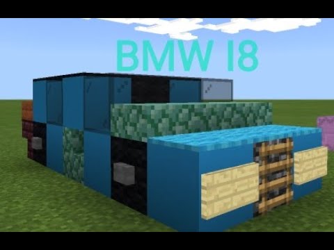 Minecraft BMW I8 (Normal Sedan) Car Tutorial! - YouTube