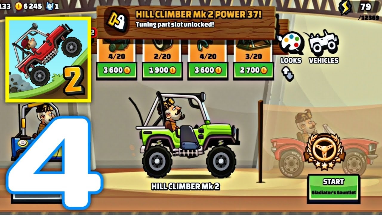 Hill Climb Racing 2 - Gameplay Walkthrough Part #4 - (iOS, Android ...