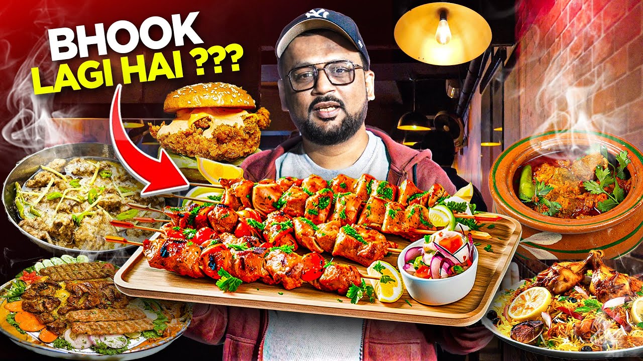 Karachi Dhoraji Food Street pe Bhook Lagi | Mutton Karhai, BBQ Platter ...