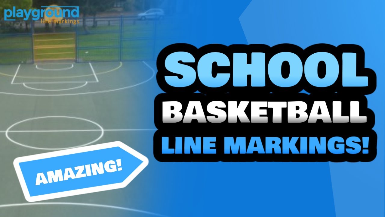 Schools Basketball Line Marking Specialists Near Me | Playground Line ...