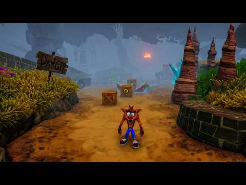 Crash Bandicoot - Old Song Village (custom level by MahoganyVince)
