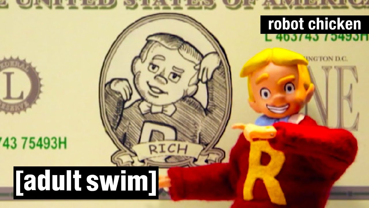 Robot Chicken | Richie Rich's Crib | Adult Swim - YouTube