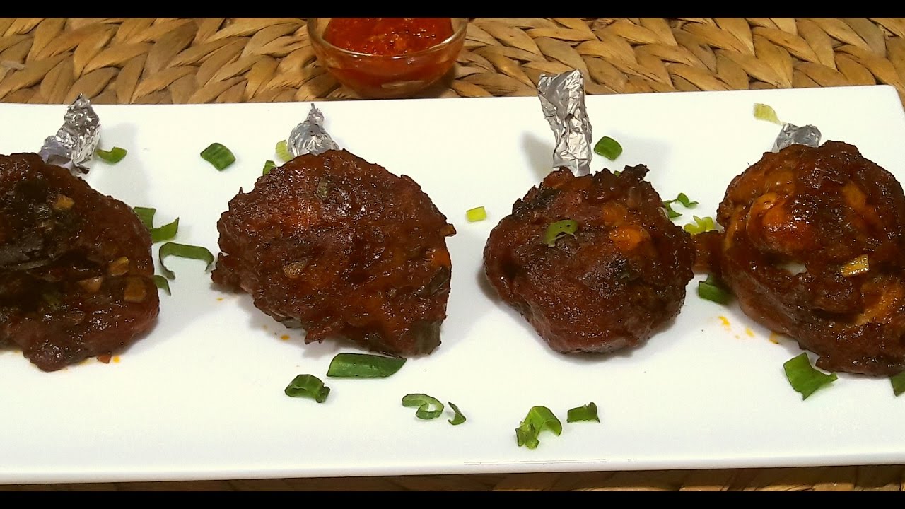 Chicken Lollipop Dry/Chinese Starter - YouTube