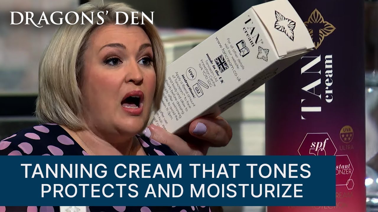 A Tanning Cream That Doubles As Skin Care?! | Dragons' Den - YouTube