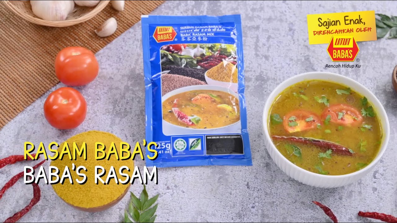 Resipi Rasam BABA'S - Minit Express | EP 10 - YouTube