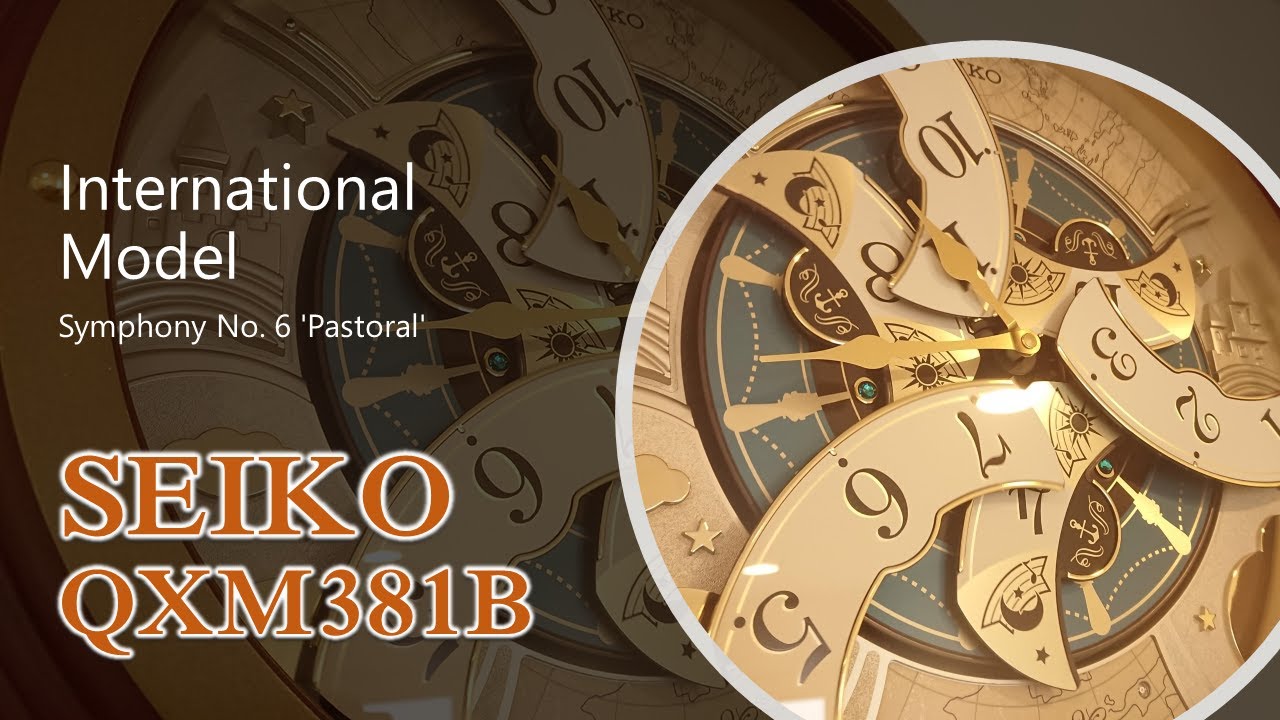 SEIKO QXM381B (International Model) - YouTube