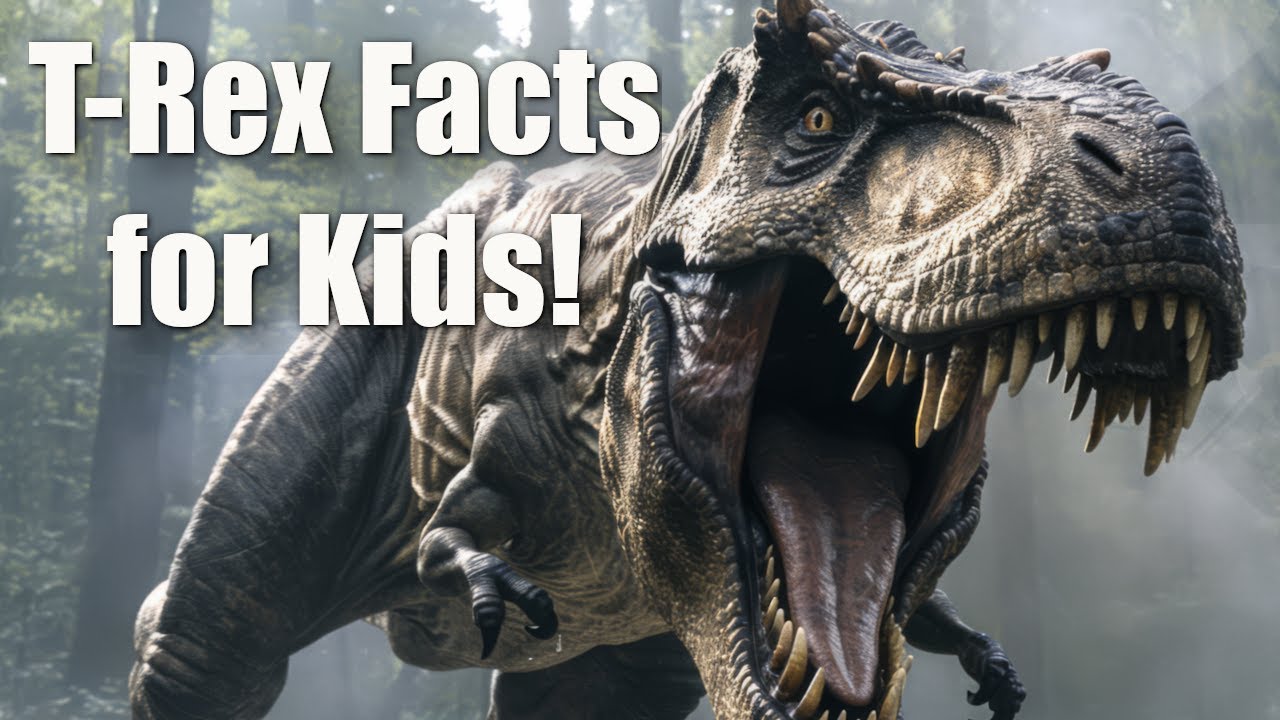Meet the Mighty T-Rex! | Fun Dinosaur Facts for Kids | Learn About ...