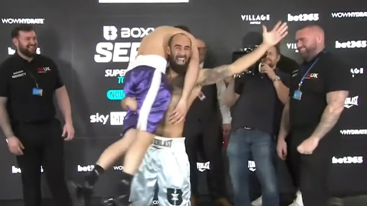 BOXXER TOURNAMENT FULL WEIGH-IN feat SEAN DODD starting early - YouTube