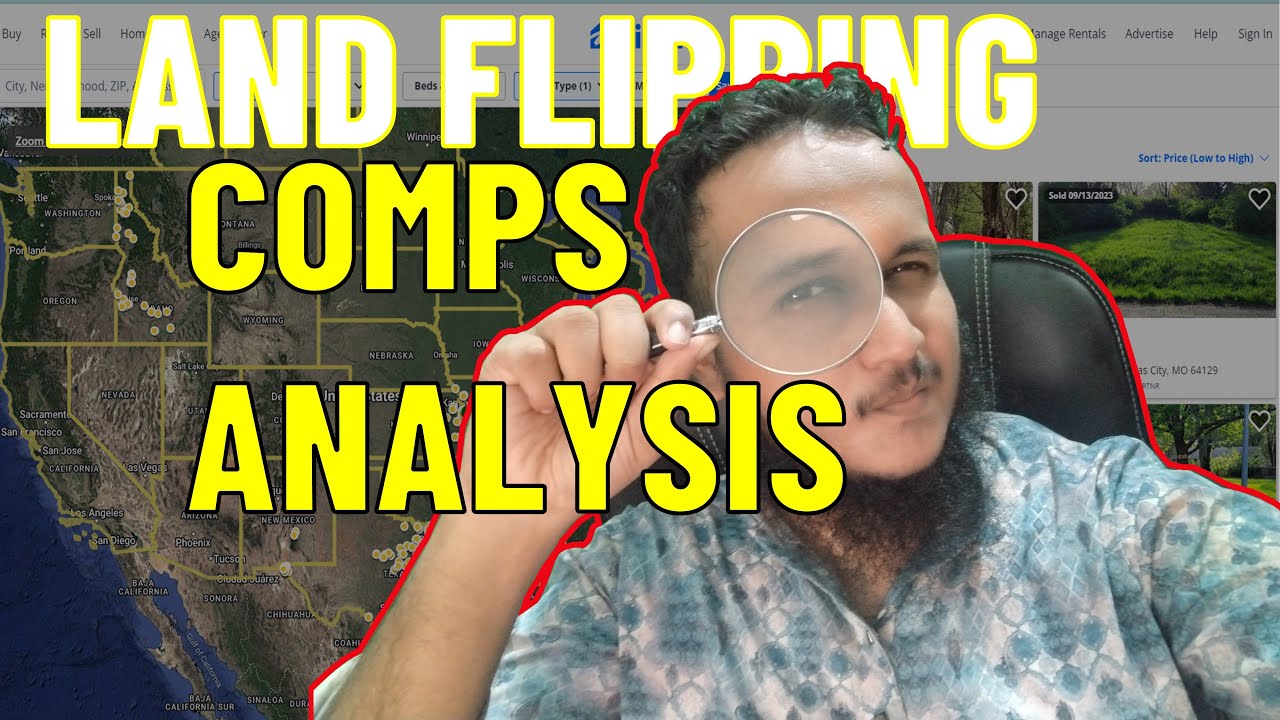 Comps Analysis Report to start pricing for land flipping. - YouTube