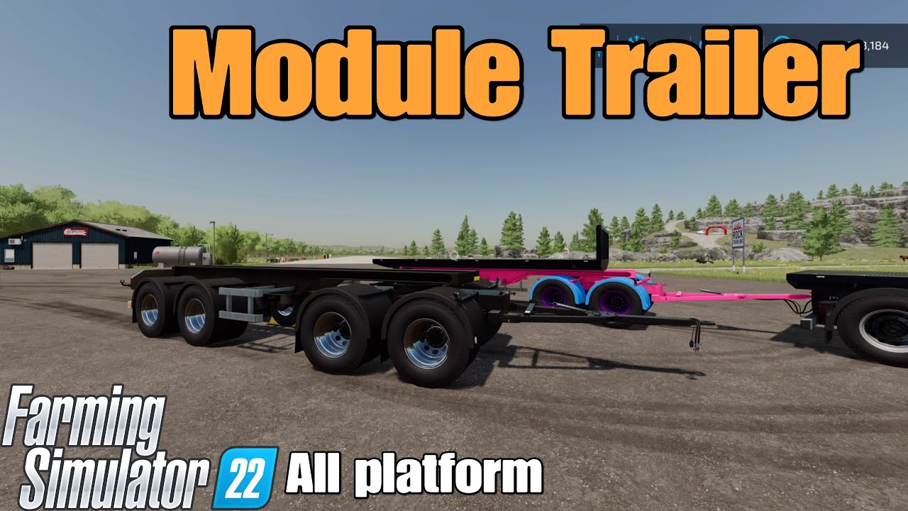 Module Trailer / FS22 mod for all platforms - YouTube