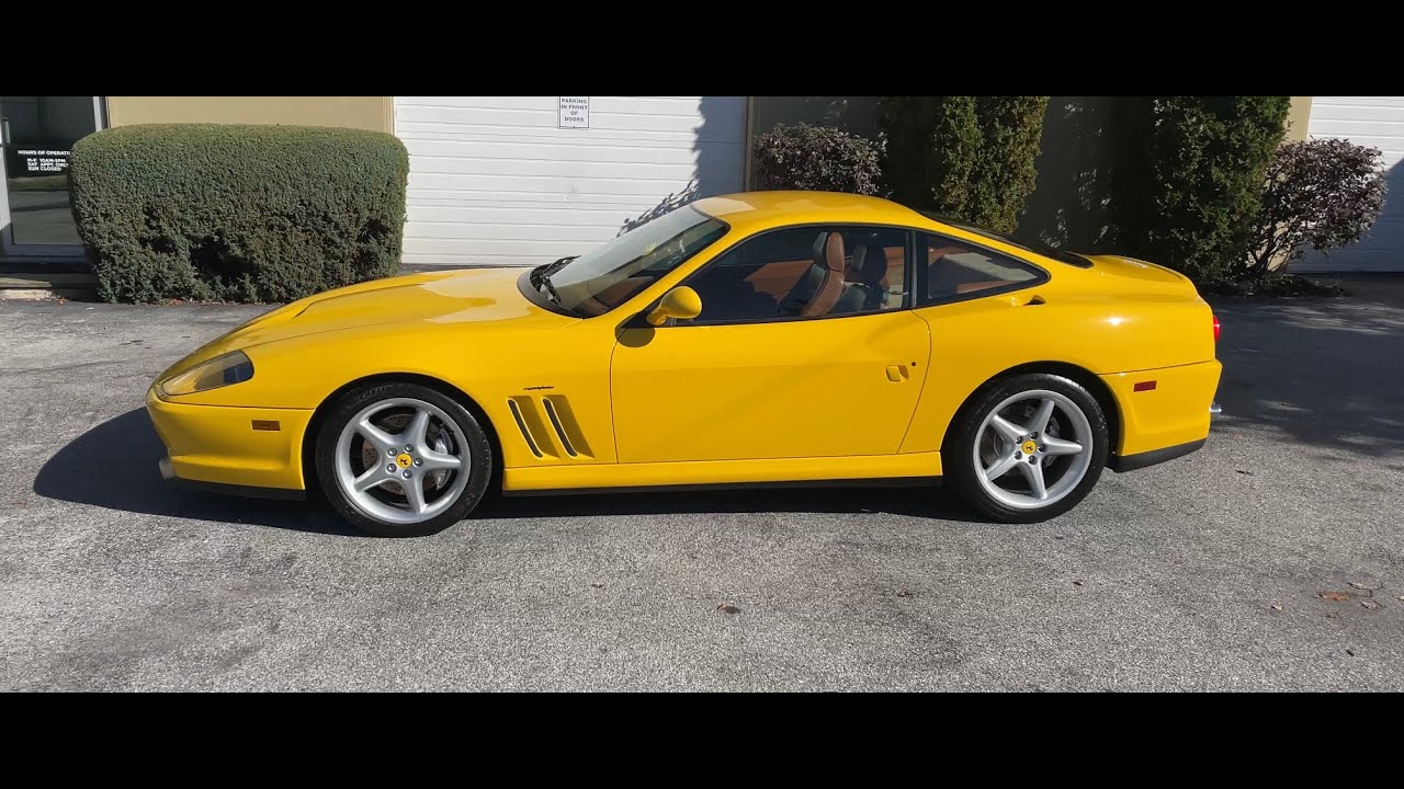 2000 Ferrari 550 Maranello - Walkaround at Idle - YouTube