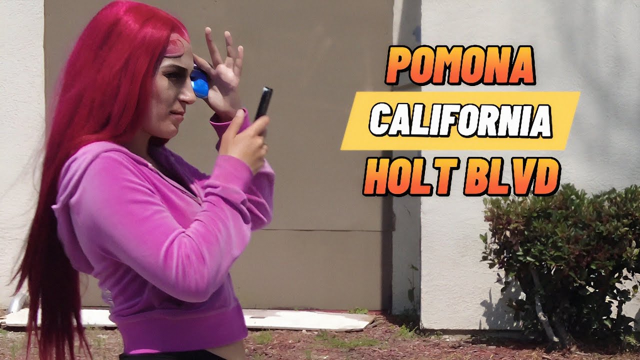 Normal Tuesday in Pomona California on Holt Blvd - YouTube
