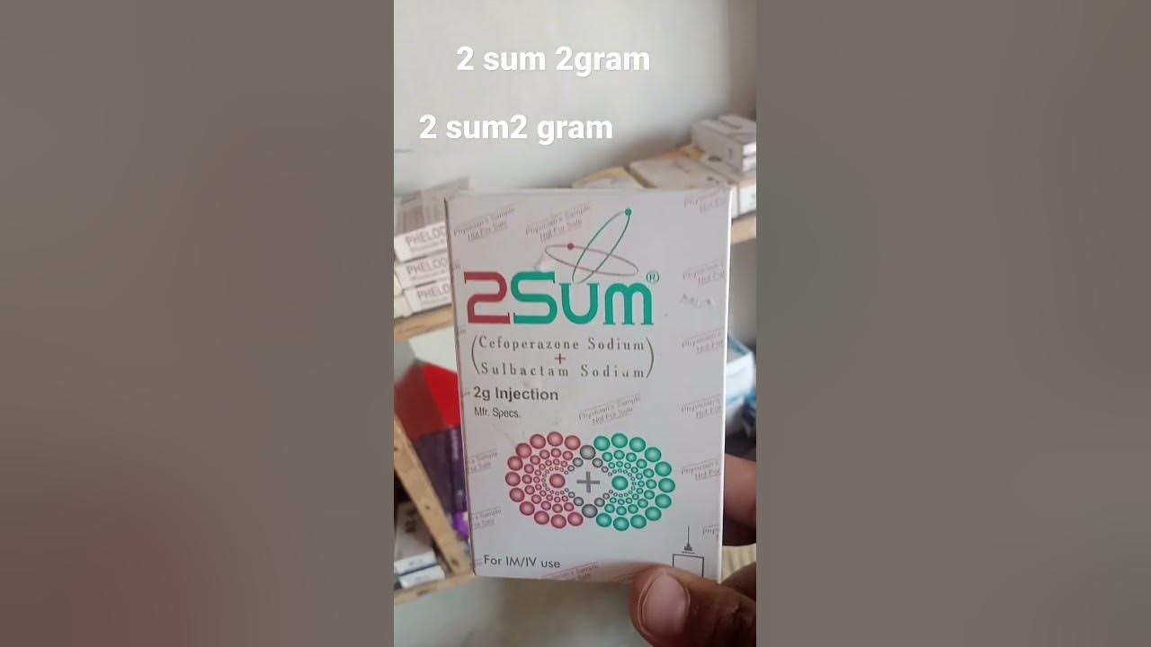 injection 2sum 2 gram antibiotic - YouTube