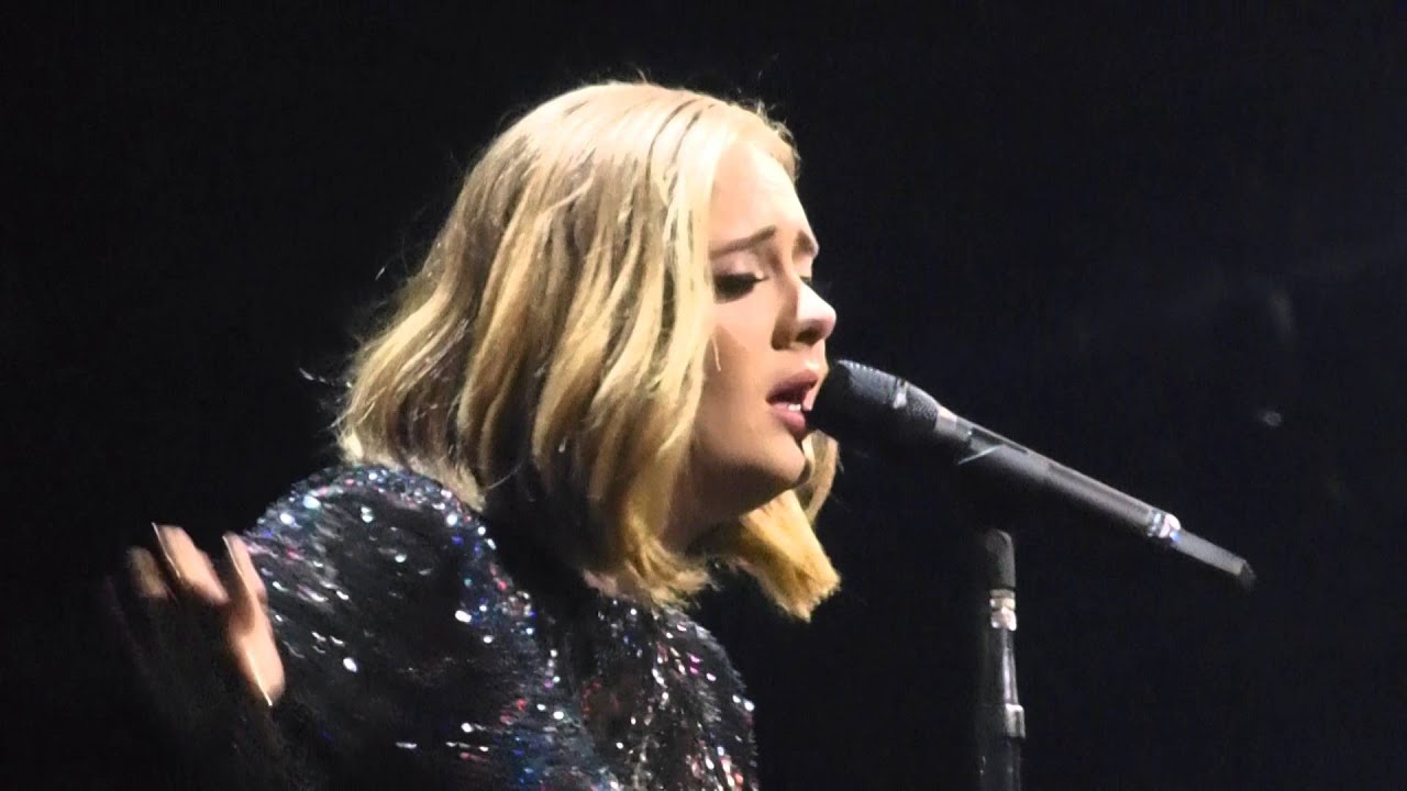 Adele - Make You Feel My Love - Live At Manchester Arena - Mon 7th ...