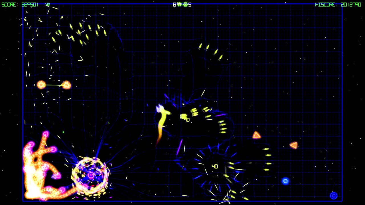 Grid Wars 2 A Geometry Wars Clone 1080p Youtube