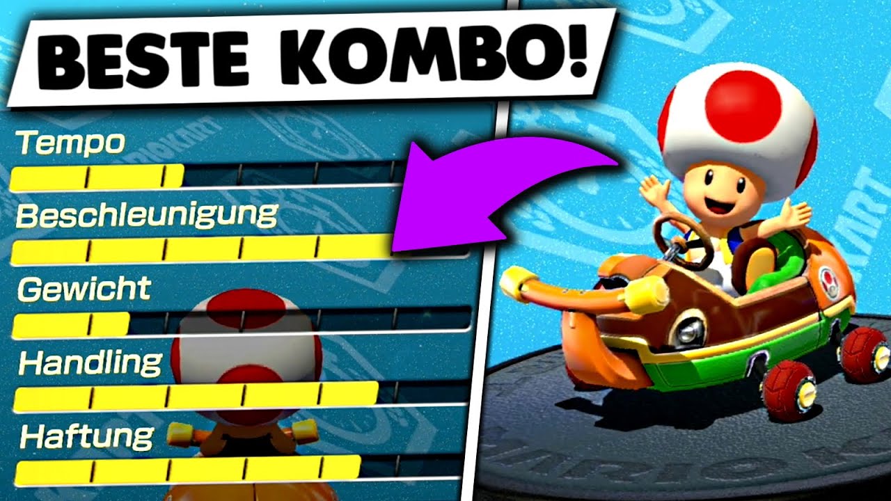 Wie gut ist die beste TOAD Kombo? - Mario Kart 8 Deluxe - YouTube