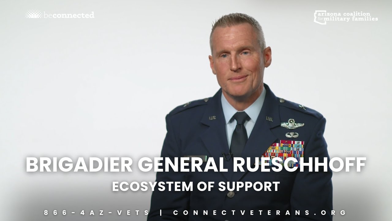 Brigadier General Rueschhoff: Ecosystem of Support - YouTube