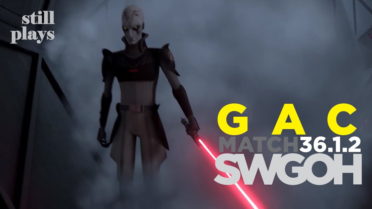 GAC 36.1.2 | 3 v 4 GL Roster Match - 3* Zorii + 5* Sana Testing - TIE ...