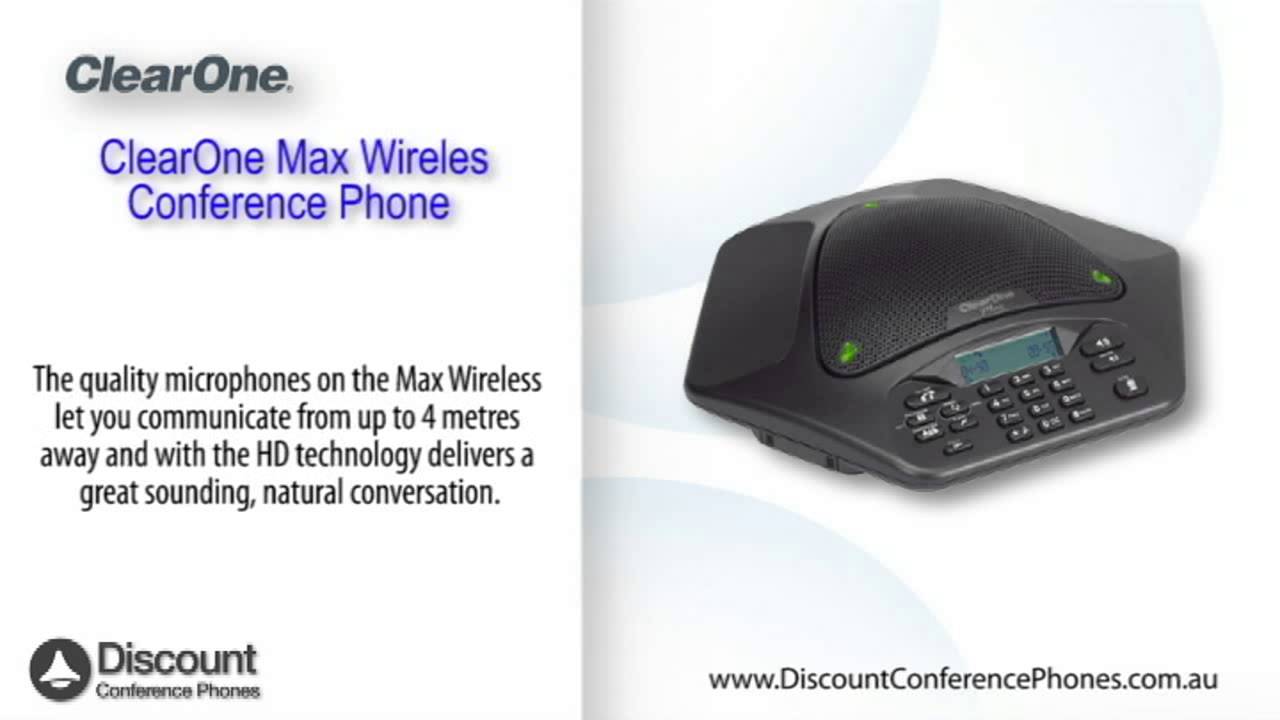 ClearOne Max Wireless Video Overview - YouTube