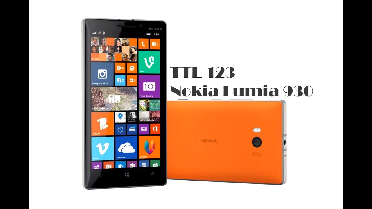 Nokia Lumia 930, finally a powerful WP | TTL 123 - YouTube