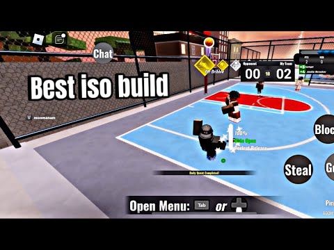 THIS IS THE BEST ISO BUILD IN HIGHSCHOOL HOOPS ROBLOX (HSH) - YouTube