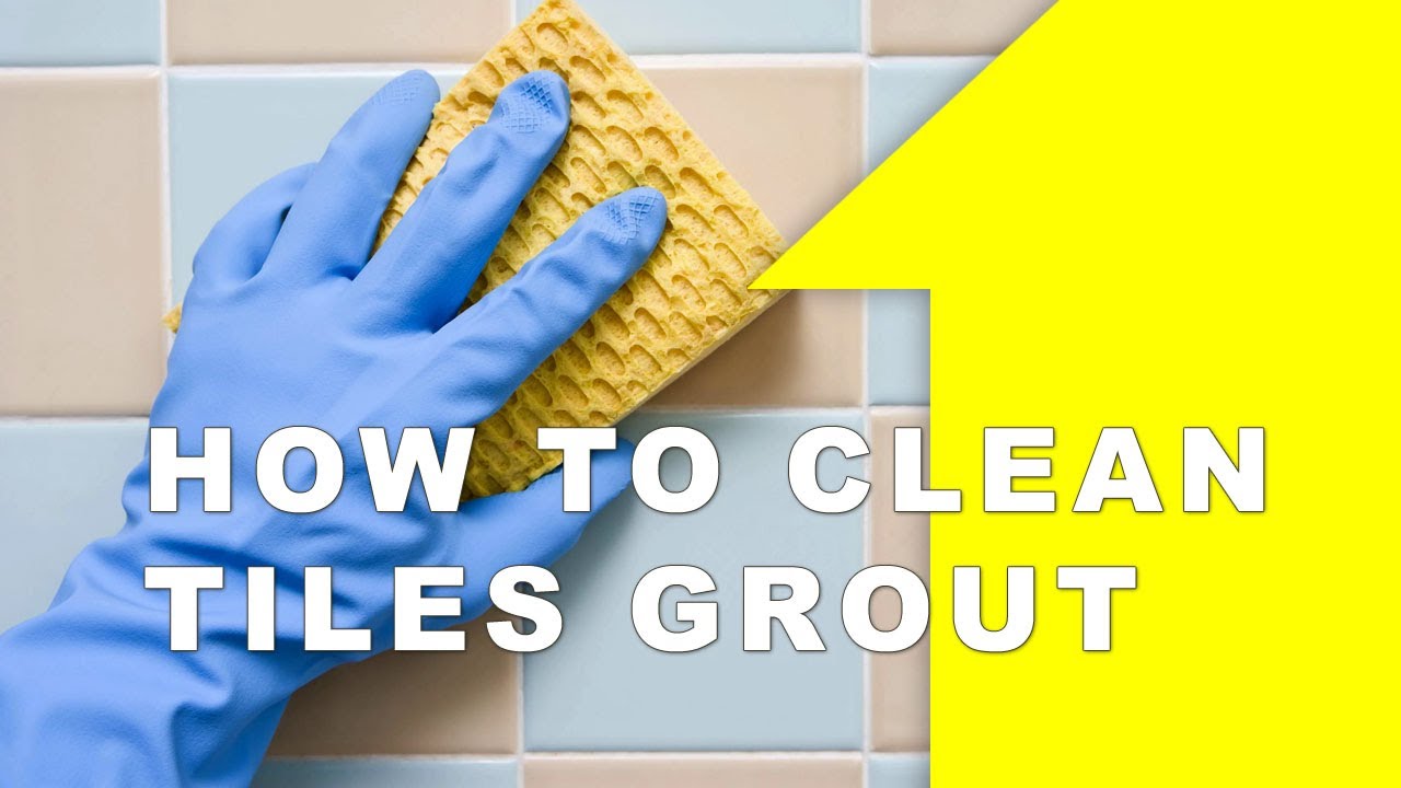 How To Clean Tiles Grout In The Bathroom And Kitchen Youtube