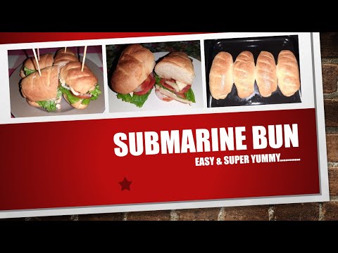 Submarine bun - Easy & Super Yummy - YouTube