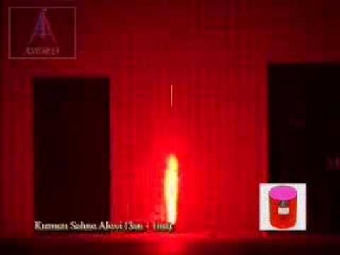 Kırmızı sahne alevi