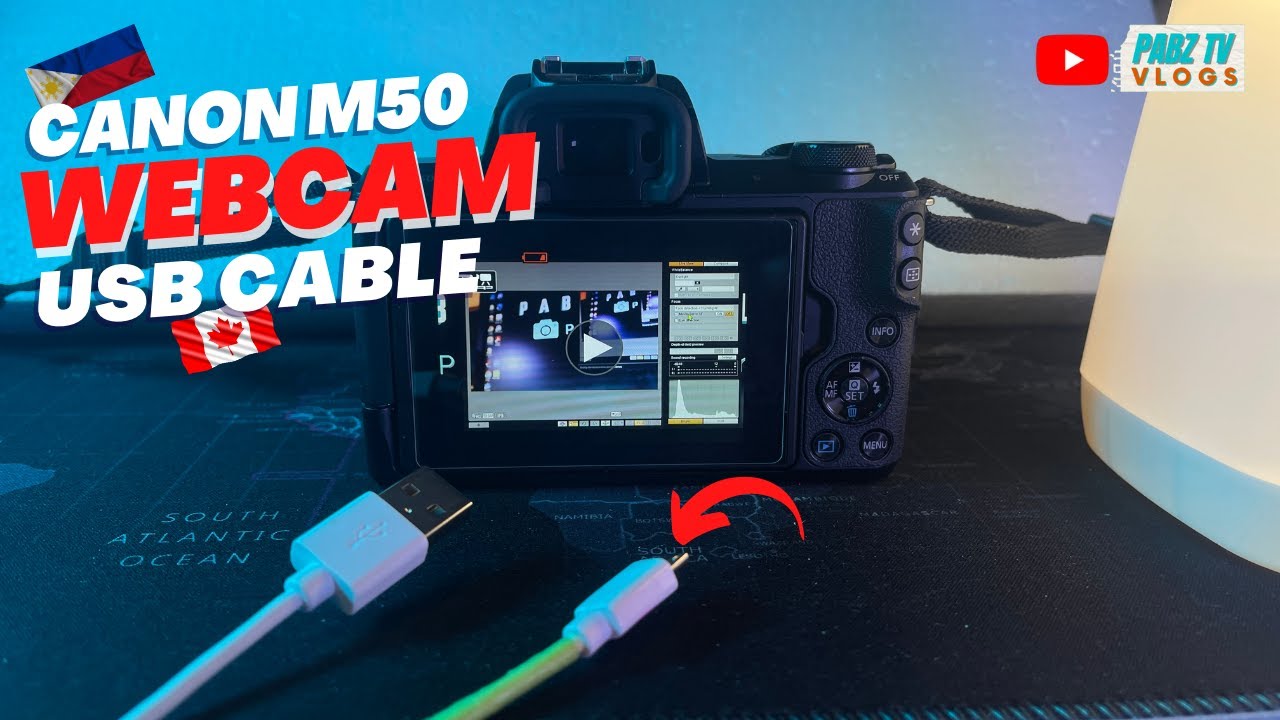 CANON EOS M50 MARK II | WEBCAM | EOS UTILITY #canonm50 - YouTube