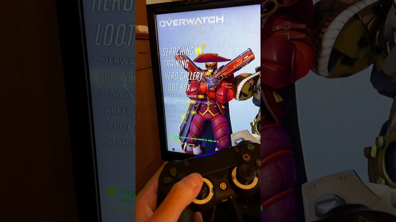 Horrible Overwatch controller dead zone - YouTube