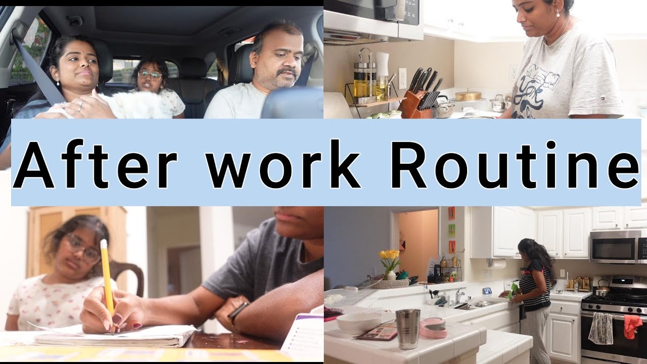 MY AFTER WORK ROUTNE|| MY EVENING ROUTINE ||WORKING MOM - YouTube