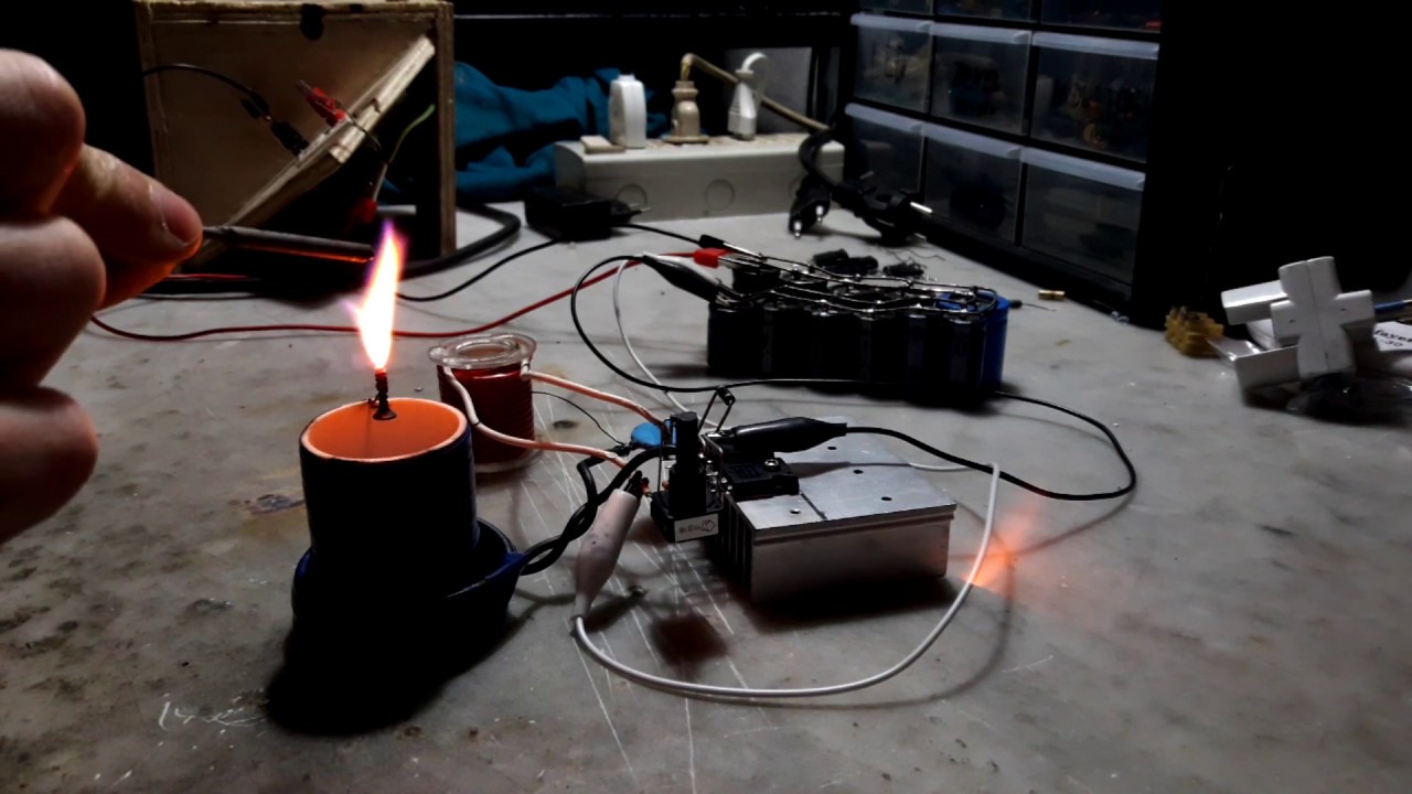 Simple 10MHz Tesla Coil (HFSSTC) - YouTube
