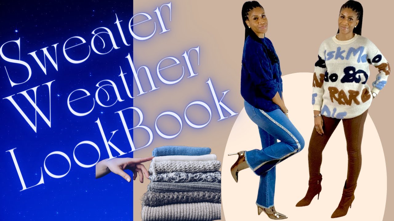 SWEATER WEATHER LOOK BOOK - YouTube