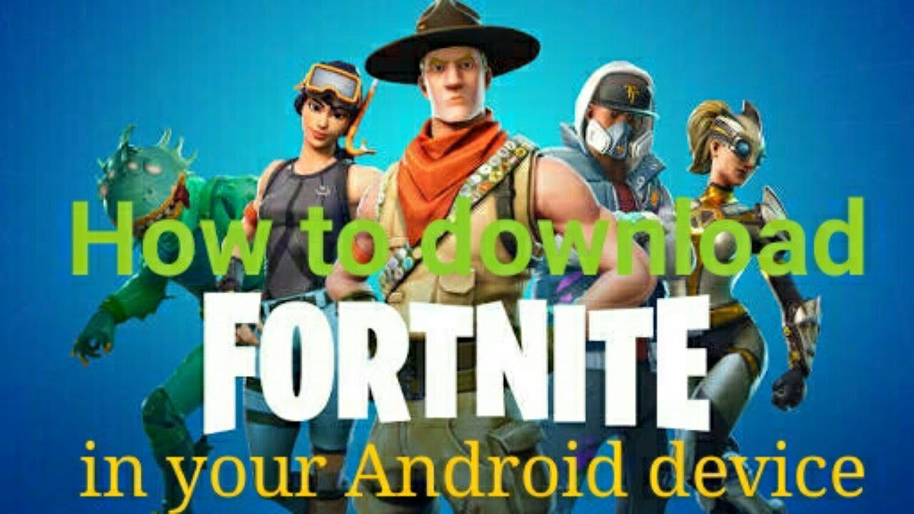 How to download Fortnite for Android easy and fast - YouTube