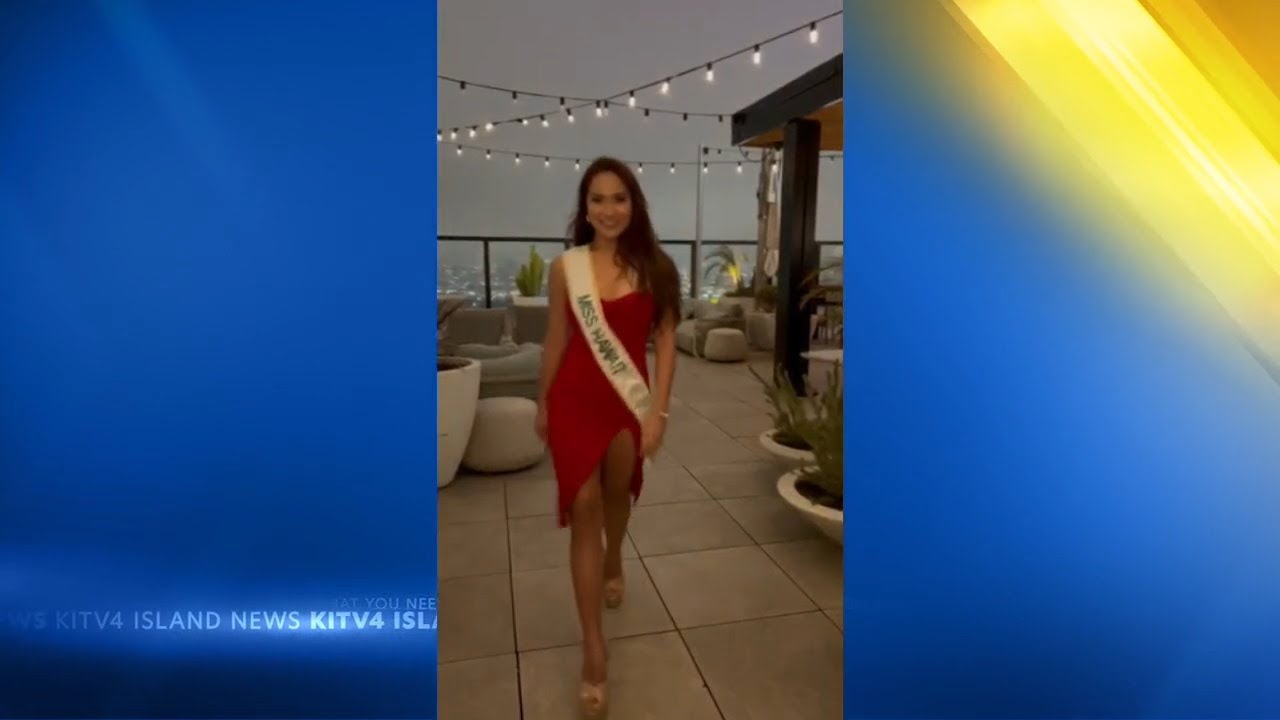 Melody Higa, Miss Hawaii U.S. International on Good Morning Hawaii ...
